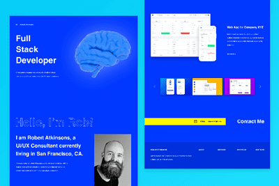 Responsive HTML CSS Portfolio Website | Codavilla